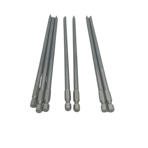 SL6 Straight / Flat Driver Bits (Packs of 10) | Direct Hardware