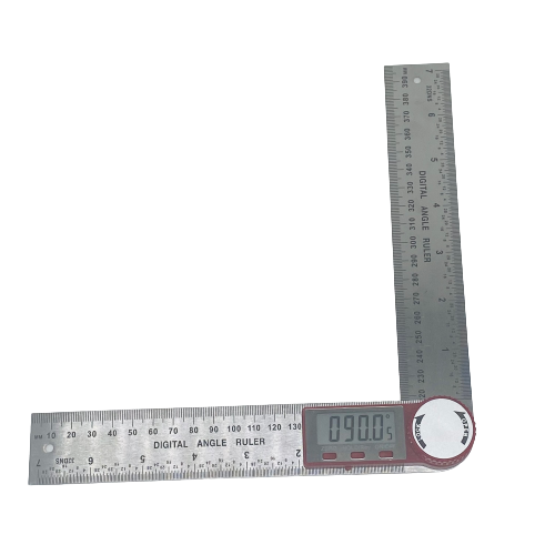Stainless Steel Digital Angle Protractor Ruler | Direct Hardware