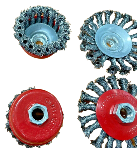 4 Pieces Metal Wire Grinder Brush Set | Direct Hardware