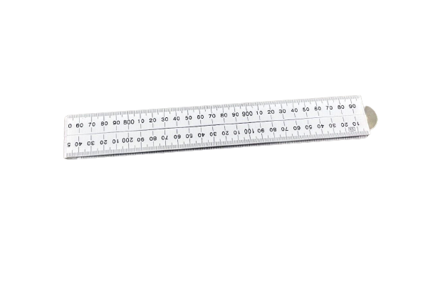 1m Meter Metric Folding Ruler Plastic Carpenters | Direct Hardware